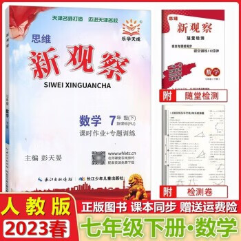 2023版 思维新观察 七年级下册数学 人教版