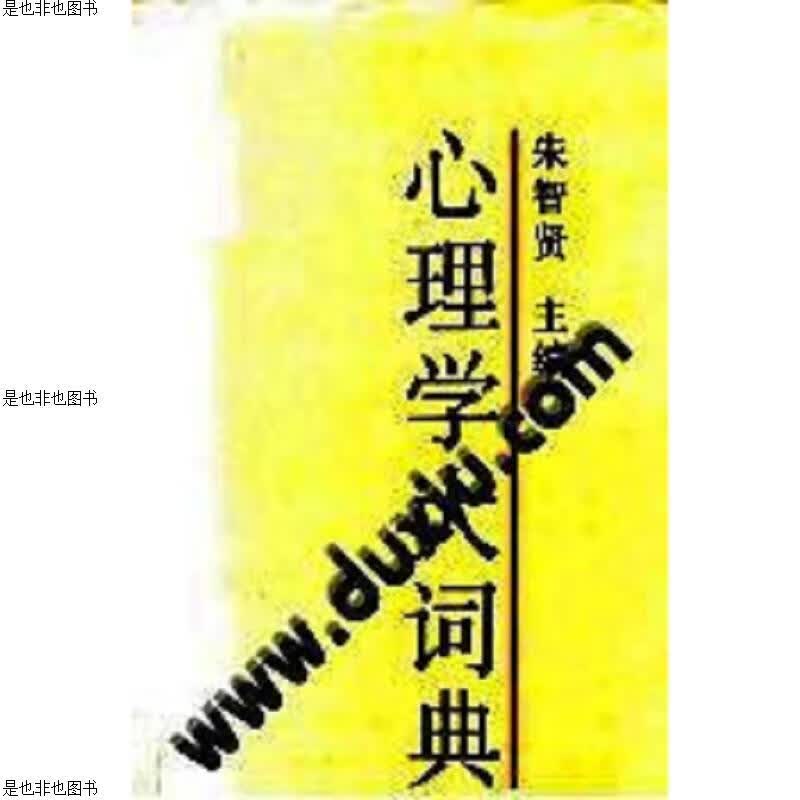 心理学大词典
