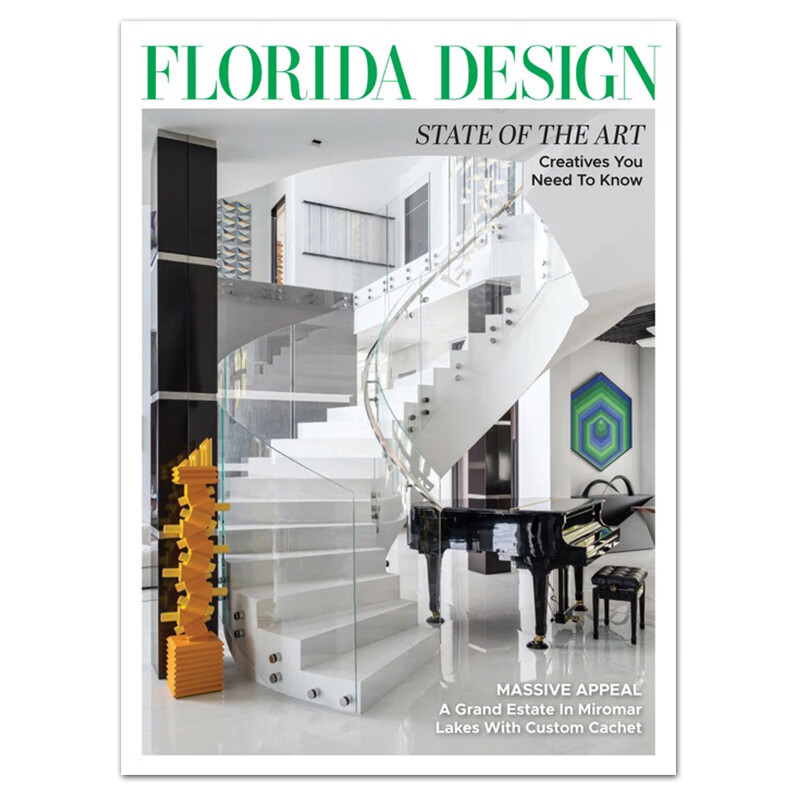 【单期可选】Florida Design 佛罗里达2022/2021年美国著名室内设计杂志 2022年#24
