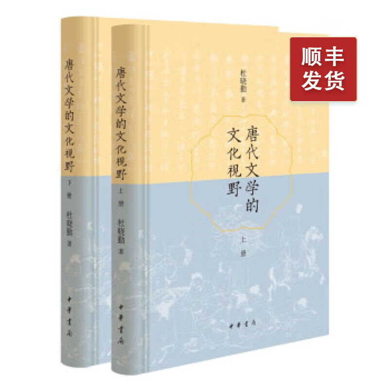 唐代文学的文化视野 （全二册） 精 中华书局