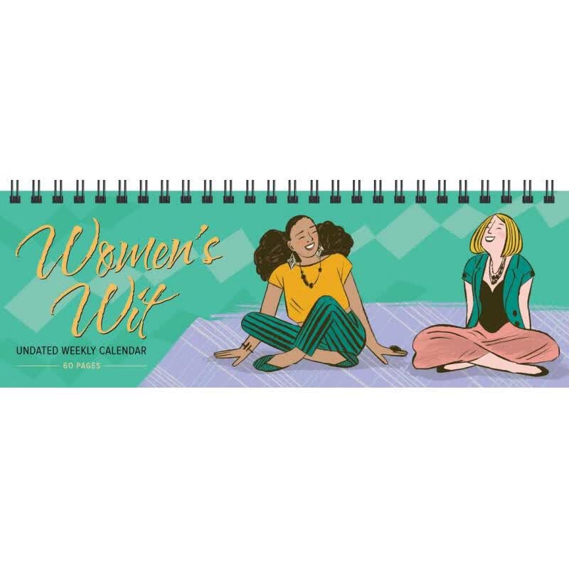 Women's Wit Undated Weekly Desk Pad Calendar