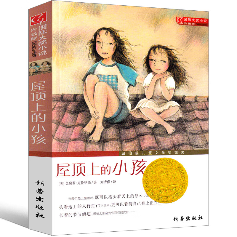 屋顶上的小孩书新蕾国际大奖小说三年级四年级五年级六年级小学生课外阅读必读书籍 7-8-10-12-14 屋顶上的小孩