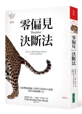 预售 零偏见决断法 如何击退阻碍工作与生活的四大恶棍 用好决策扭转人生 台版原版 奇普希思 丹希思 大块文化
