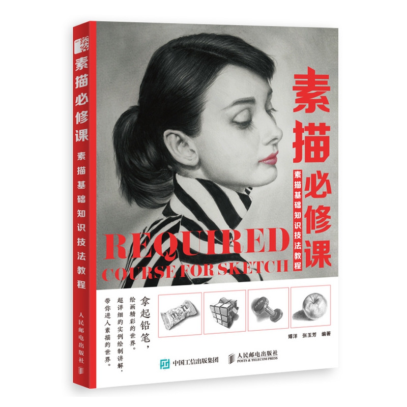 素描必修课(素描基础知识技法教程)