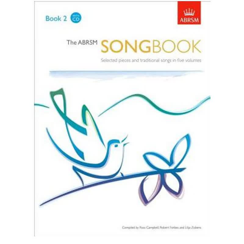 英皇考级 ABRSM SONG BOOK GRADE 2 声乐二级 附CD光盘 英文