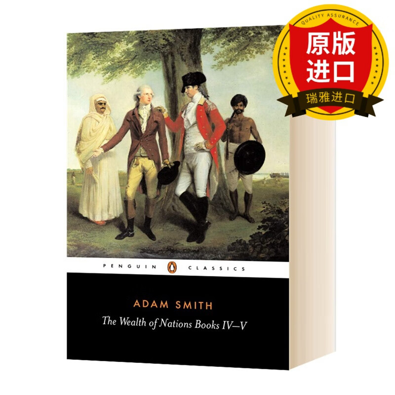 英文原版 国富论4-5 The Wealth of Nations Books IV-V 亚当斯密经济学之父 Adam Smith 全英文版进口原版英语书籍