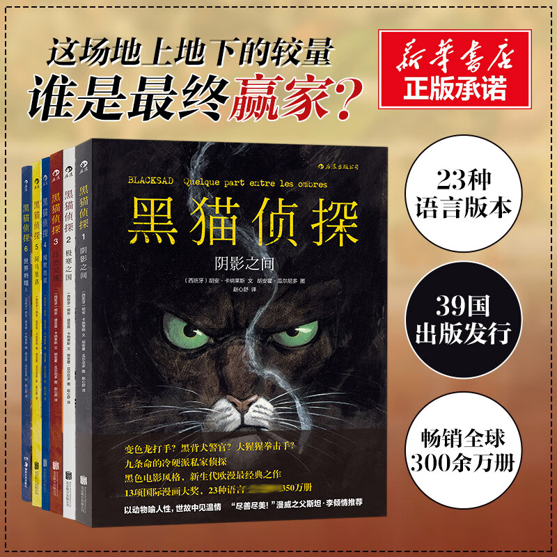 黑猫侦探1-6阴影之间 图书