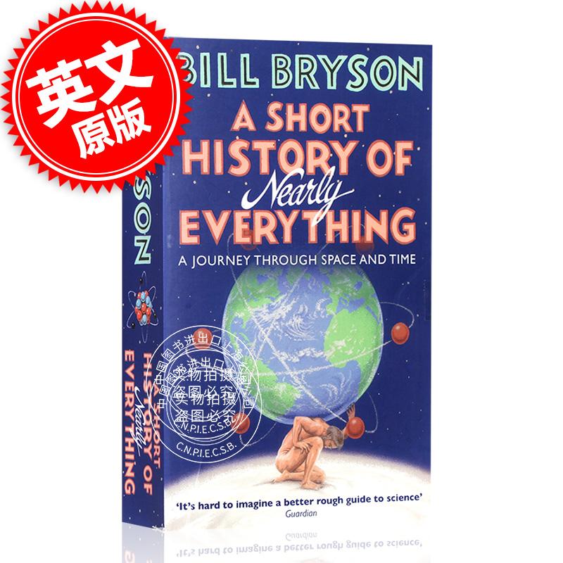 现货 万物简史 英文原版 A Short History of Nearly Everyt