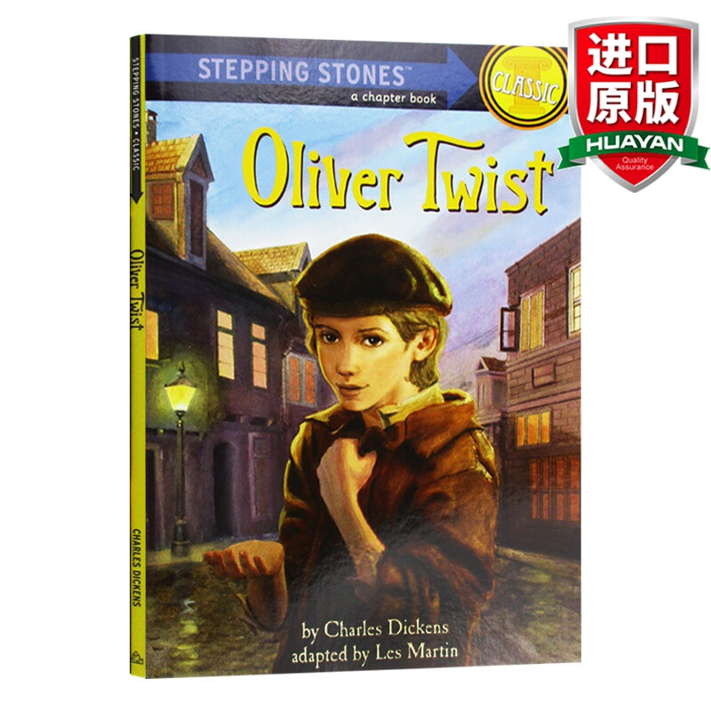 Oliver Twist A Stepping Stone Book Classic 英文原版 雾都孤儿 英文版