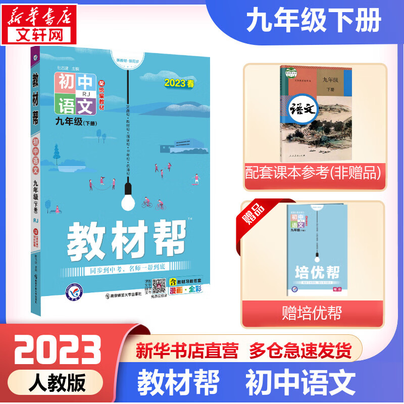 教材帮 初中语文 9年级(下册) RJ 2023 图书