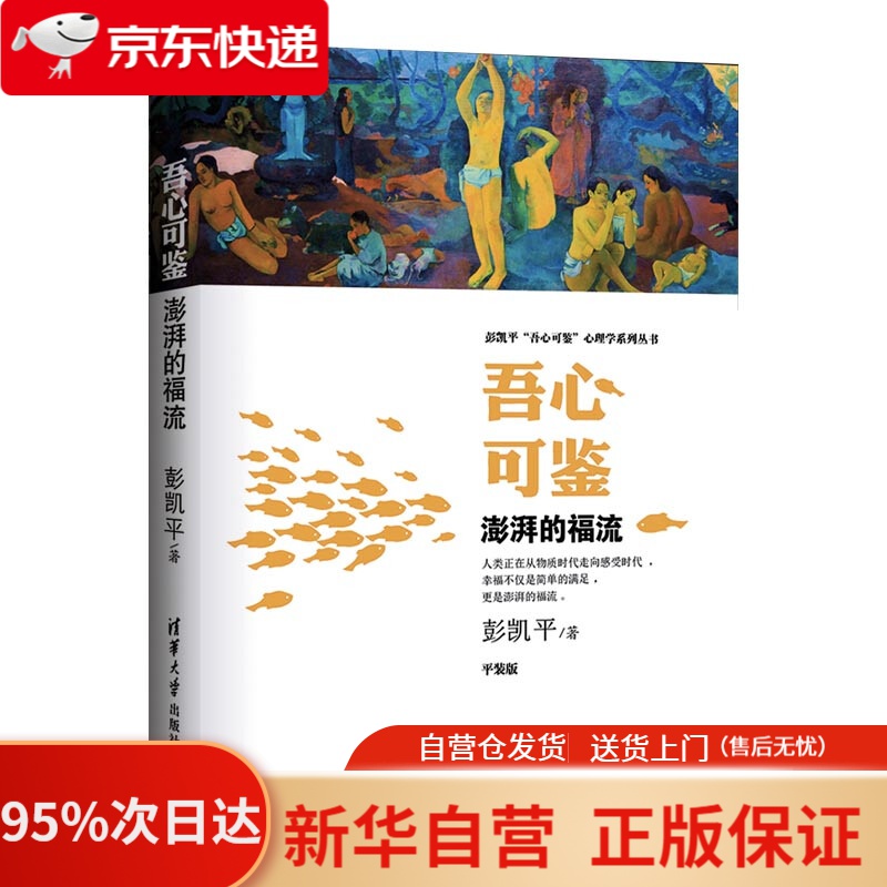 吾心可鉴  澎湃的福流 彭凯平 吾心可鉴心理学系列丛书  彭凯平 清华大学出版社