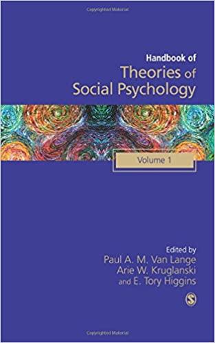 Handbook of Theories of Social Psychology: Volum