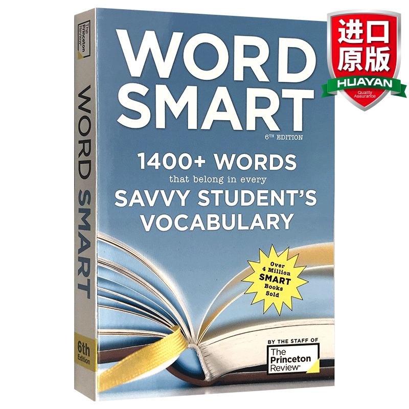 英文原版 英语词汇巧记 Word Smart 6th Edition 普林斯顿SAT/GRE/托福