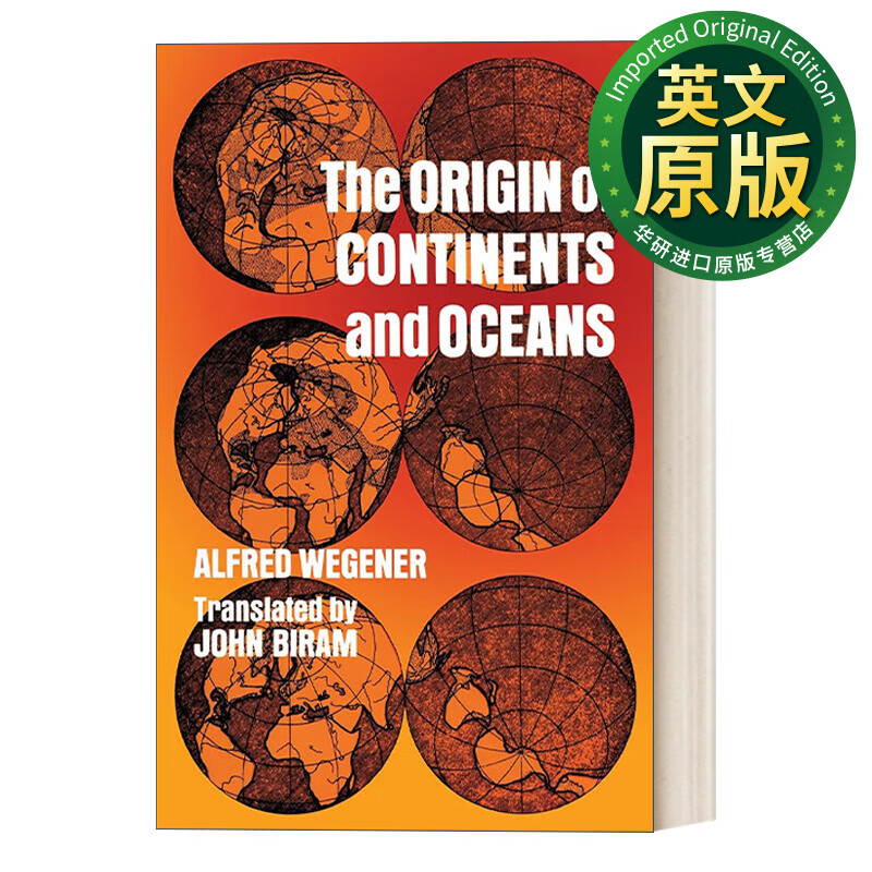 海陆的起源 英文原版 The Origin of Continents and Oceans 英文版 科学地理