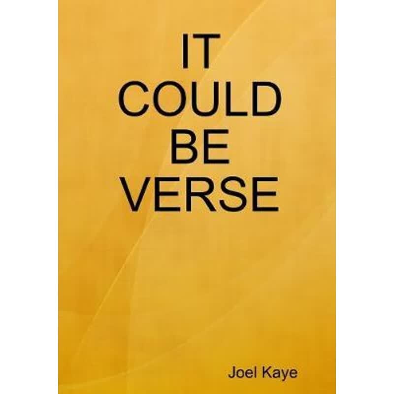 It Could Be Verse