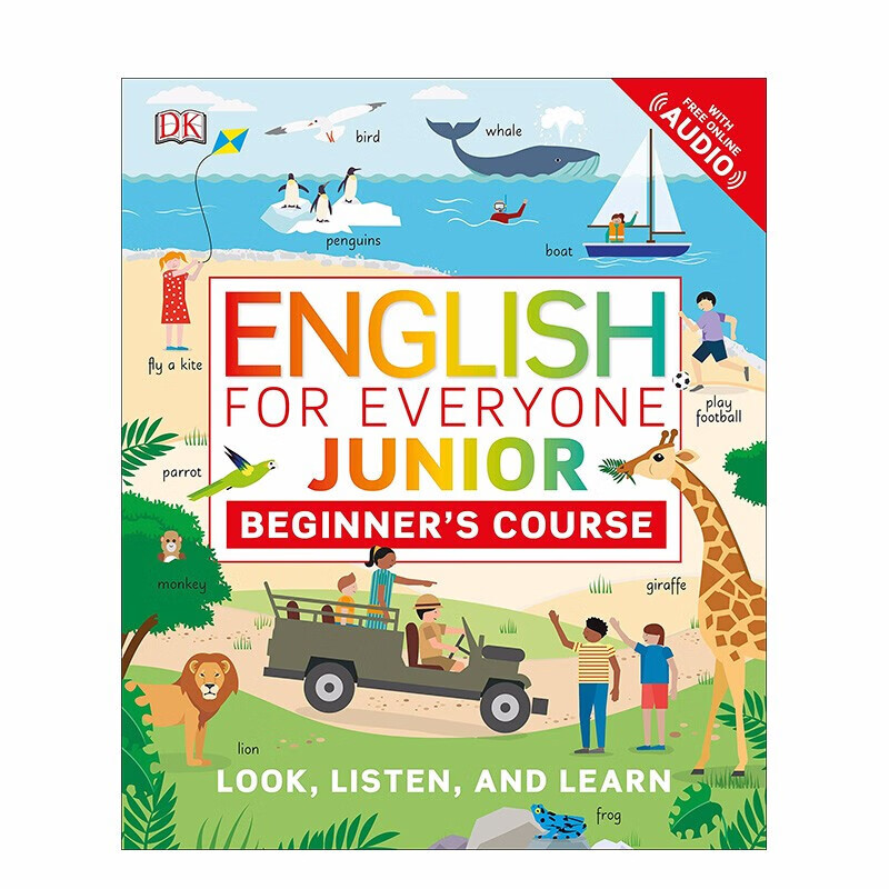 English for Everyone Junior 少儿初级英语:初级课程 童书英文原版图书