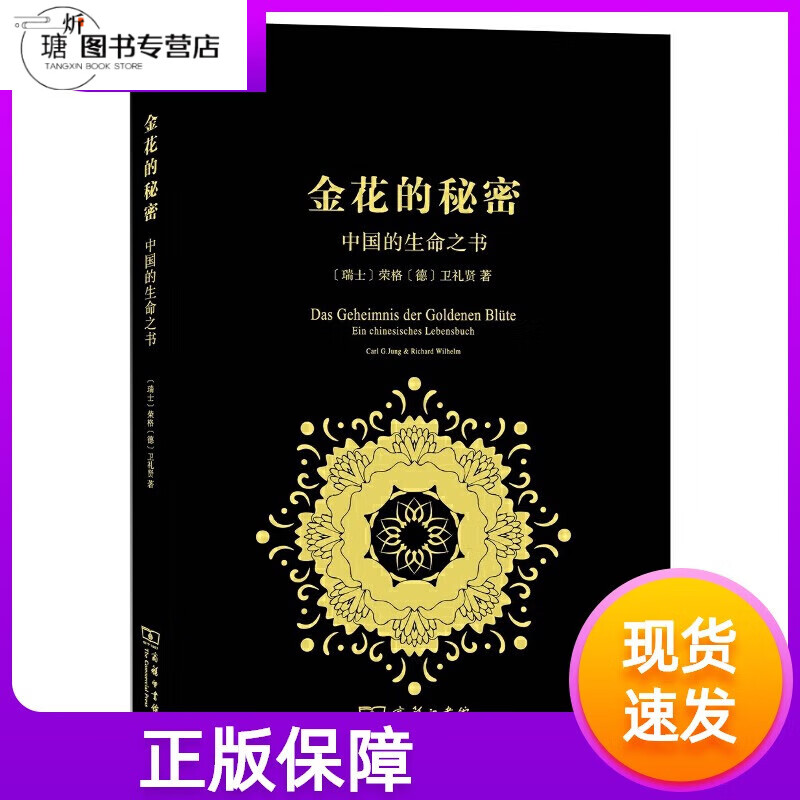 金花的秘密中国的生命之书太乙金华录宗旨东西方思想经典著作哲学与宗教心理学书籍人性内心探秘荣格自传