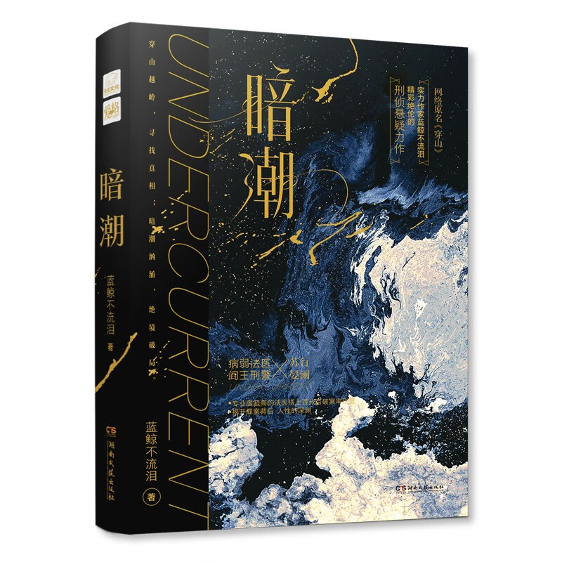 【印特签版】暗潮1+2完结篇 实力作家蓝鲸不流泪精彩绝伦的刑侦悬疑都市双男主强强小说实体书网络原名《穿山》 暗潮.上-印特签版（裸书纯享版）