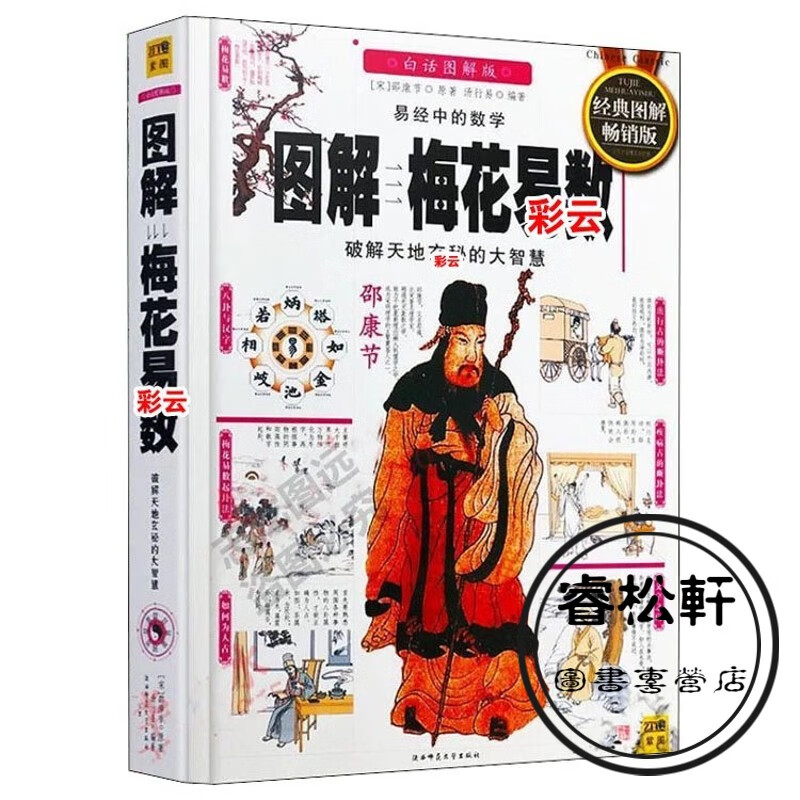 16开大本图解梅花易数实用全书