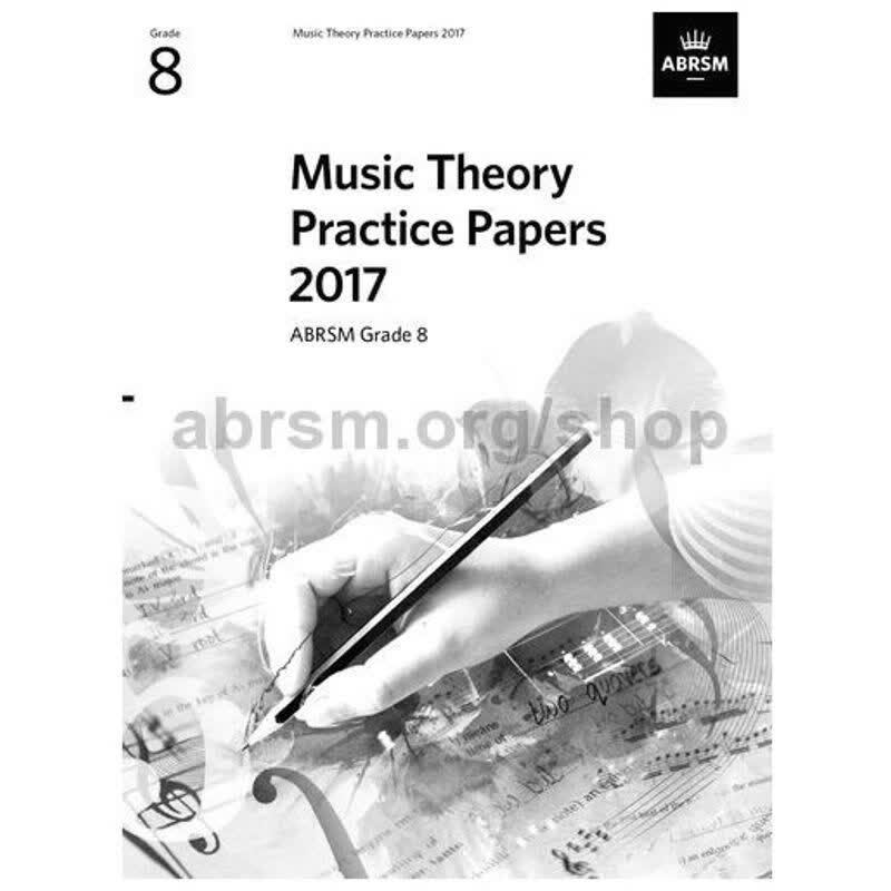 英皇考级教材英皇新乐理试卷试题音乐理论练习2017年乐理试题第8级英文原版乐理八级