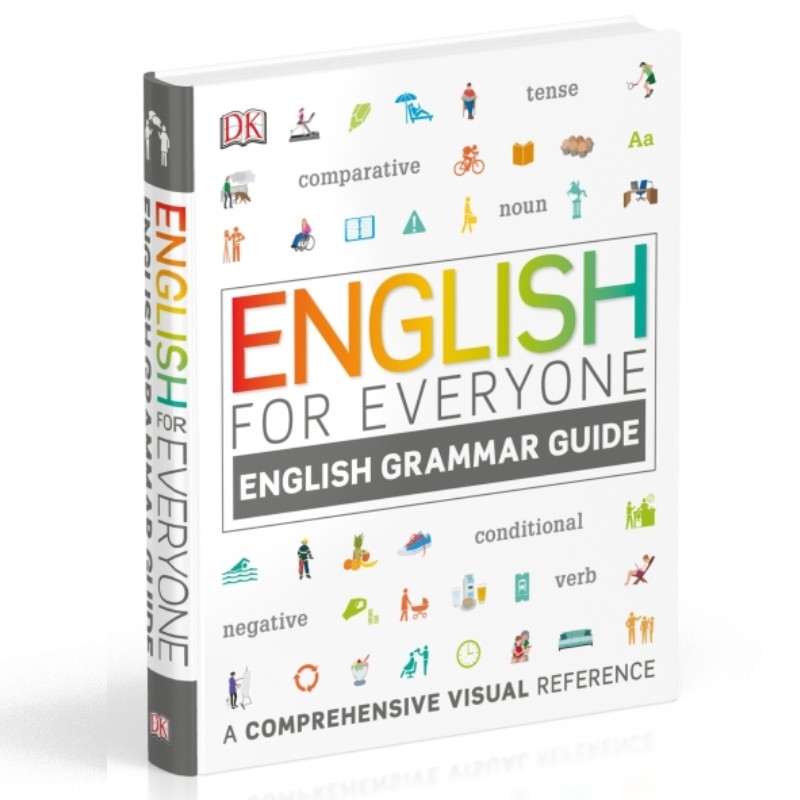 DK英语语法 DK人人学英语语法指南 英文原版书 DK English for Everyone Grammar Guide进口图书籍 英语自学书