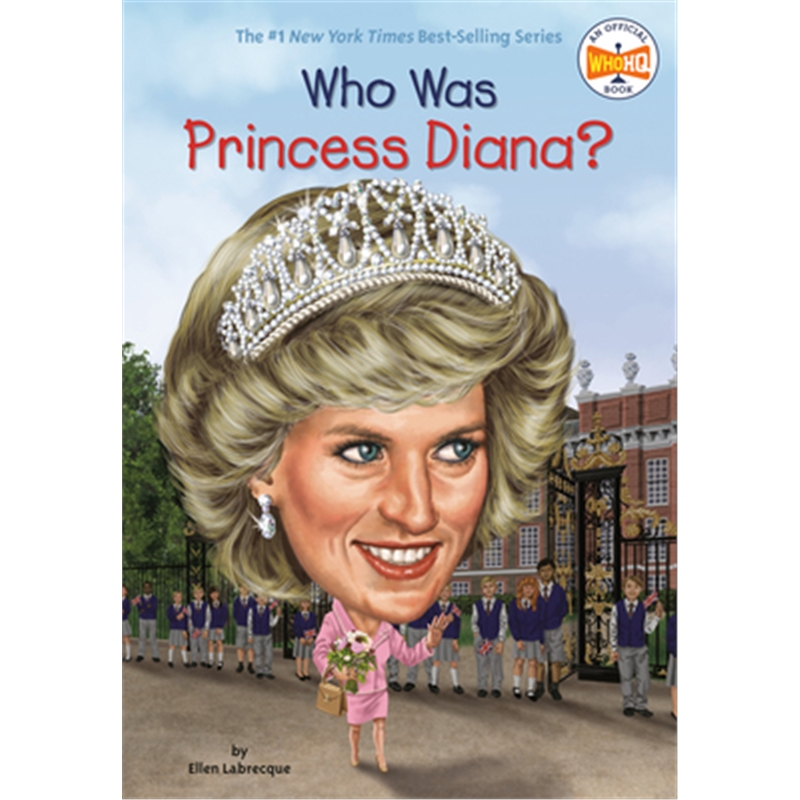 英文原版 名人传记系列 谁是戴安娜王妃？ 英文原版 Who Was Princess Diana? Who Was/Is 系列