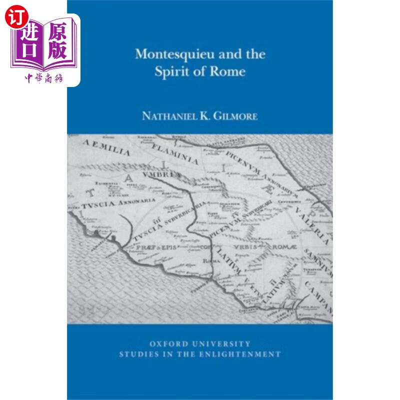 海外直订Montesquieu and the Spirit of Rome 孟德斯鸠与罗马精神