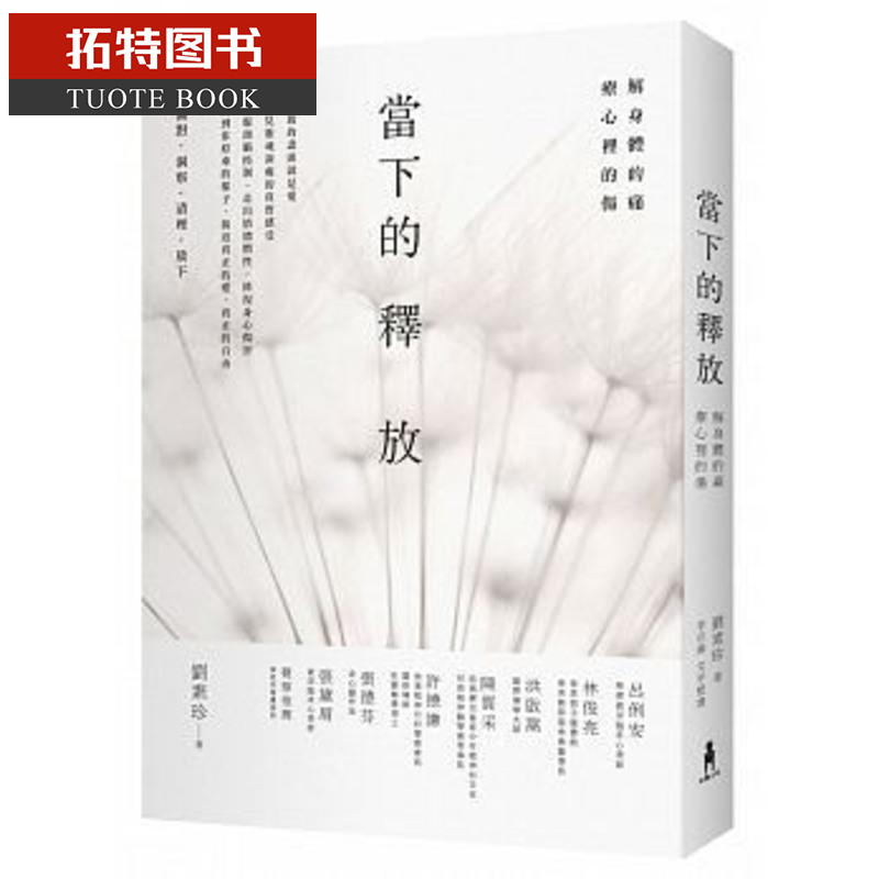 预售 刘素珍 当下的释放： 解身体的痛，疗心里的伤。释放的尽头就是爱 木马文化 台版原版