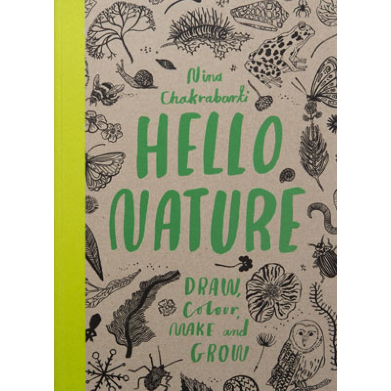 进口英文原版 Hello Nature 手工书