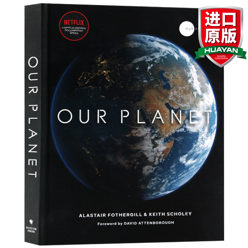 英文原版 我们的星球 Our Planet 自然摄影集 Netflix原创自然纪录片英版 全英文版