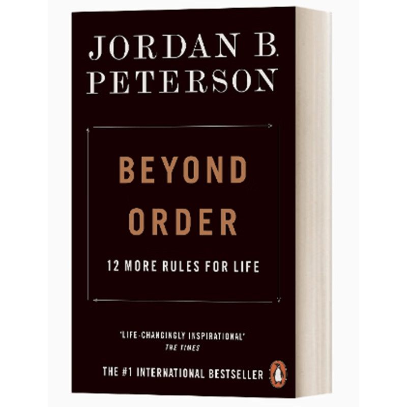 预售 英文原版 Beyond Order 12 More Rules for Life *越秩序 12条人生法则 Penguin Jordan Peterson 生活哲学心理励志书籍