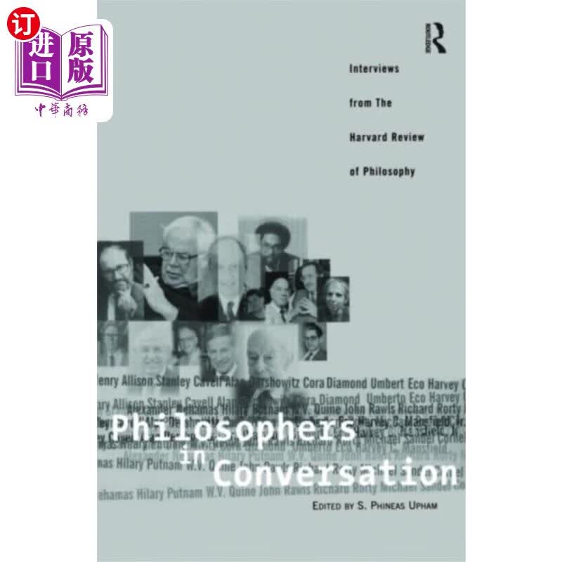 海外直订Philosophers in Conversation 对话中的哲学家