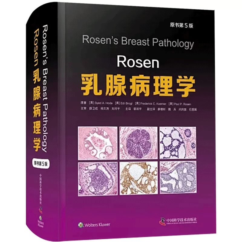 Rosen乳腺病理学（原书第5版） 9787504699930 郭双平 主译 中国科学技术出版社 医学卫生书籍 预售