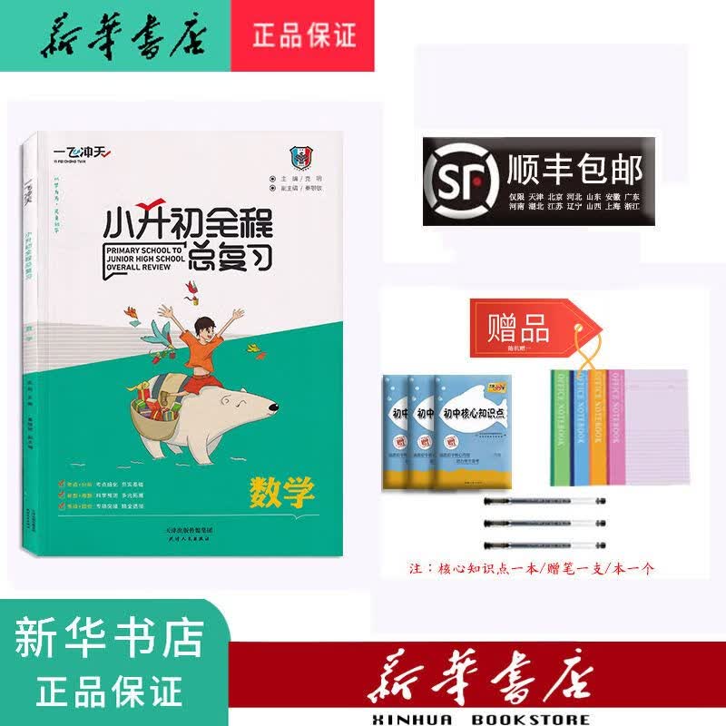 新华 2024新版 一飞冲天小升初全程总复习 数学