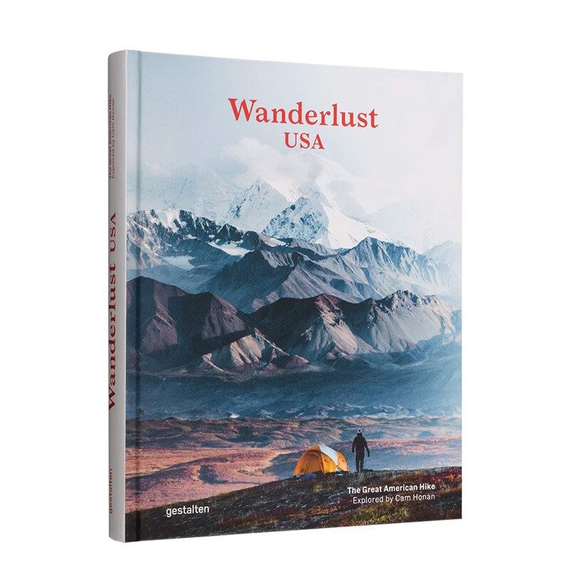 Wanderlust USA 美国:伟大的美国徒步旅行 英文原版旅行旅游指南善本图书
