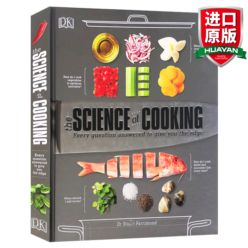 英文原版 烹饪科学 DK The Science of Cooking 西餐