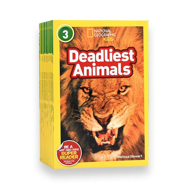 美国分级 National Geographic Kids pre-1-2-3 级 国家地理3级22册