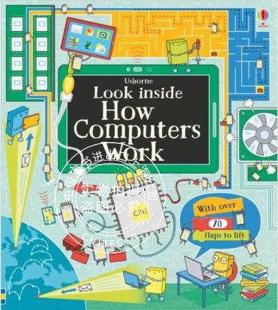 现货 英文原版Look Inside How Computers Work看看电脑是如何工