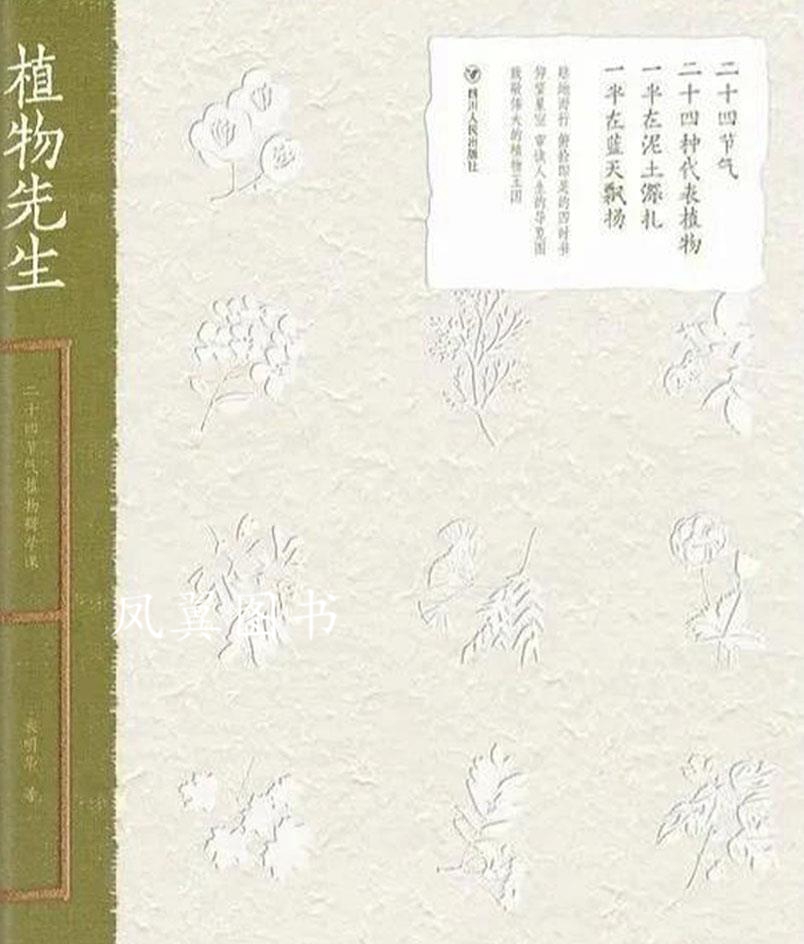 植物先生 二十四节气植物研学课 袁明华著 四川人民 人民出版社
