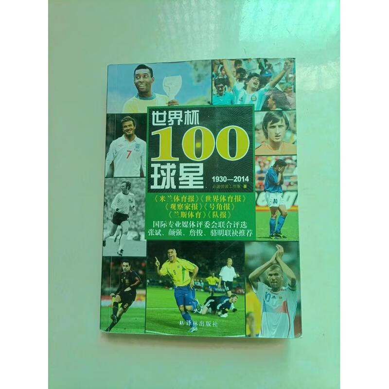 世界杯100球星1930-20149787544746786译林出版社