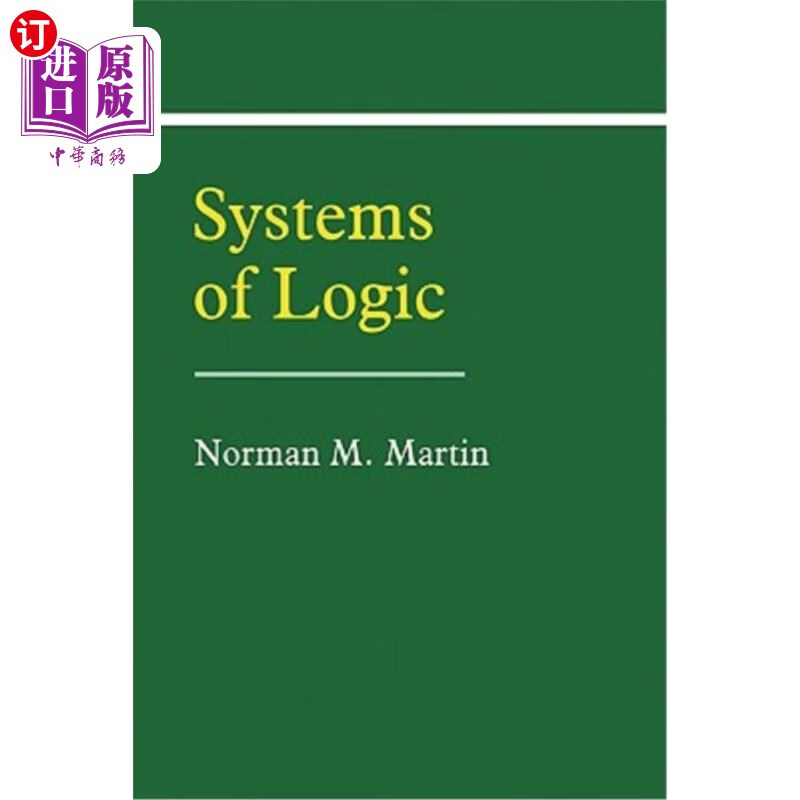 海外直订Systems of Logic 逻辑系统