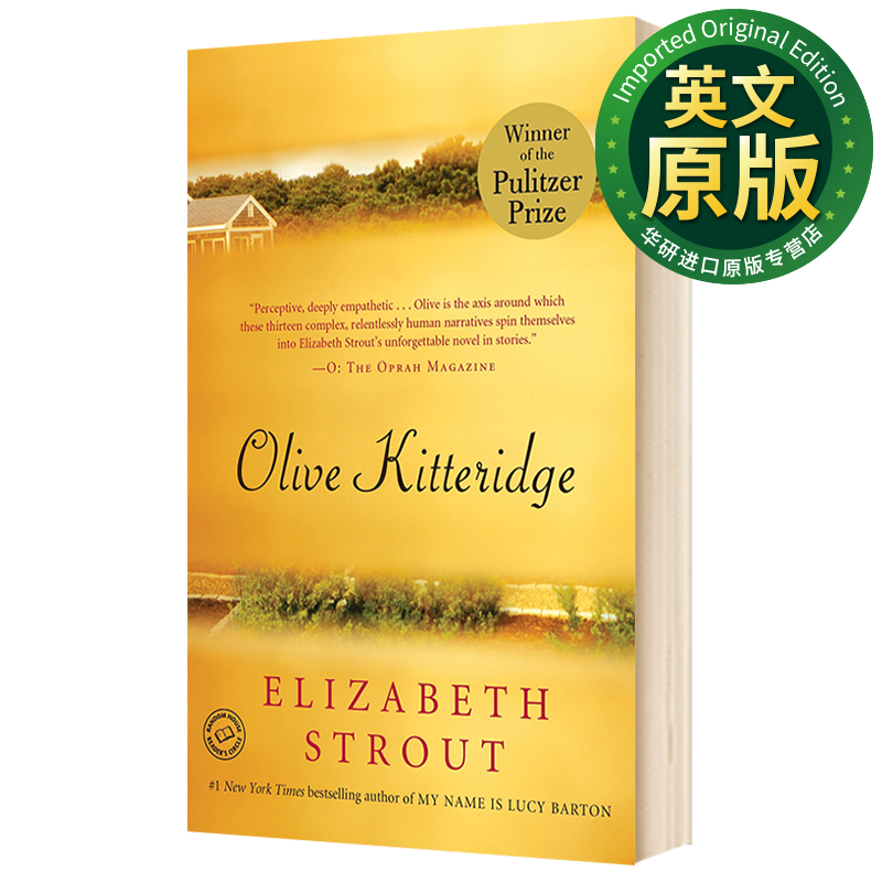 奥丽芙基特里奇 英文原版 Olive Kitteridge 普利策小说奖 英文版 Strout, Elizabeth