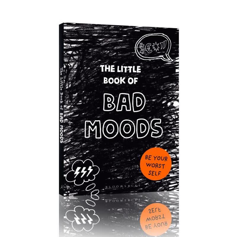 现货 坏心情手册 Little Book of Bad Moods: (A cathartic activity book)