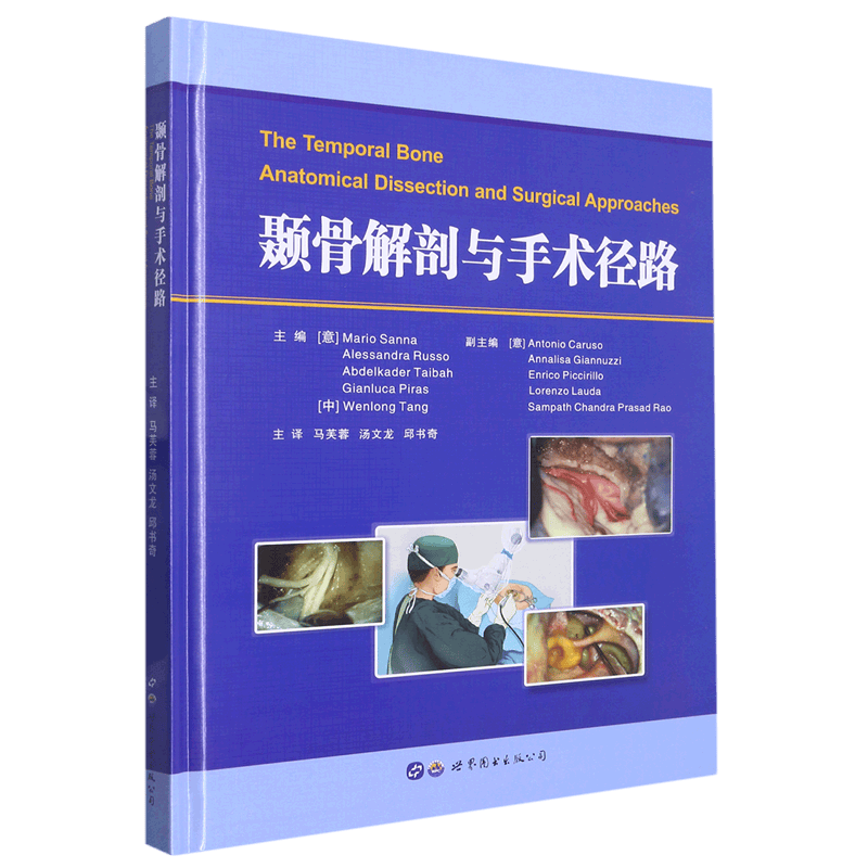 颞骨解剖与手术径路(精)