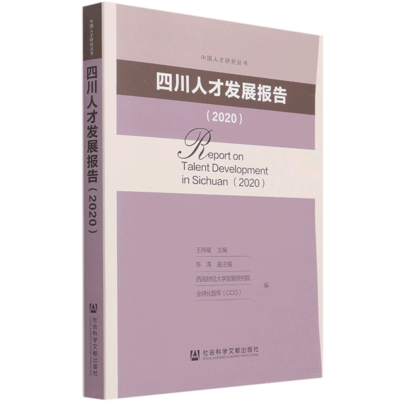 四川人才发展报告(2020)/中国人才研究丛书