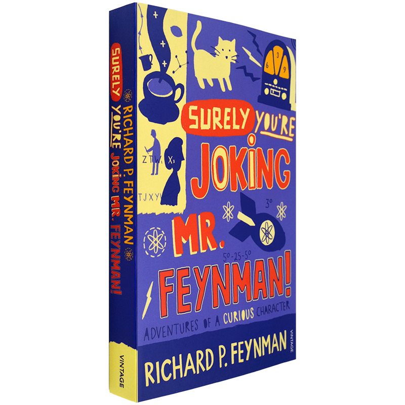 英文原版 Surely Youre Joking Mr Feynman别闹了费曼先生 人物传记 英文原版