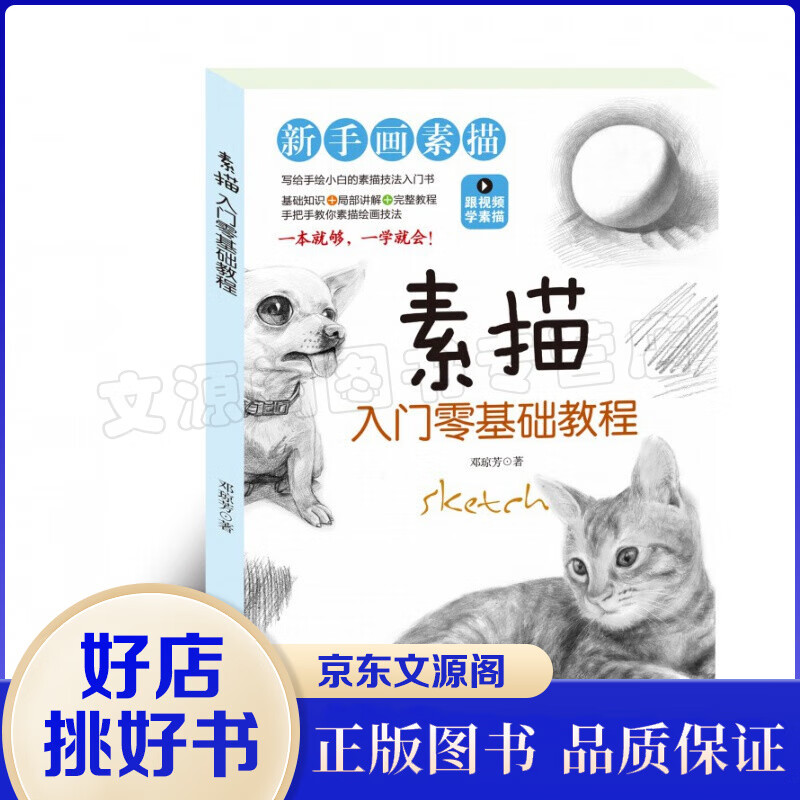 跟着视频学美术：素描入门零基础教程