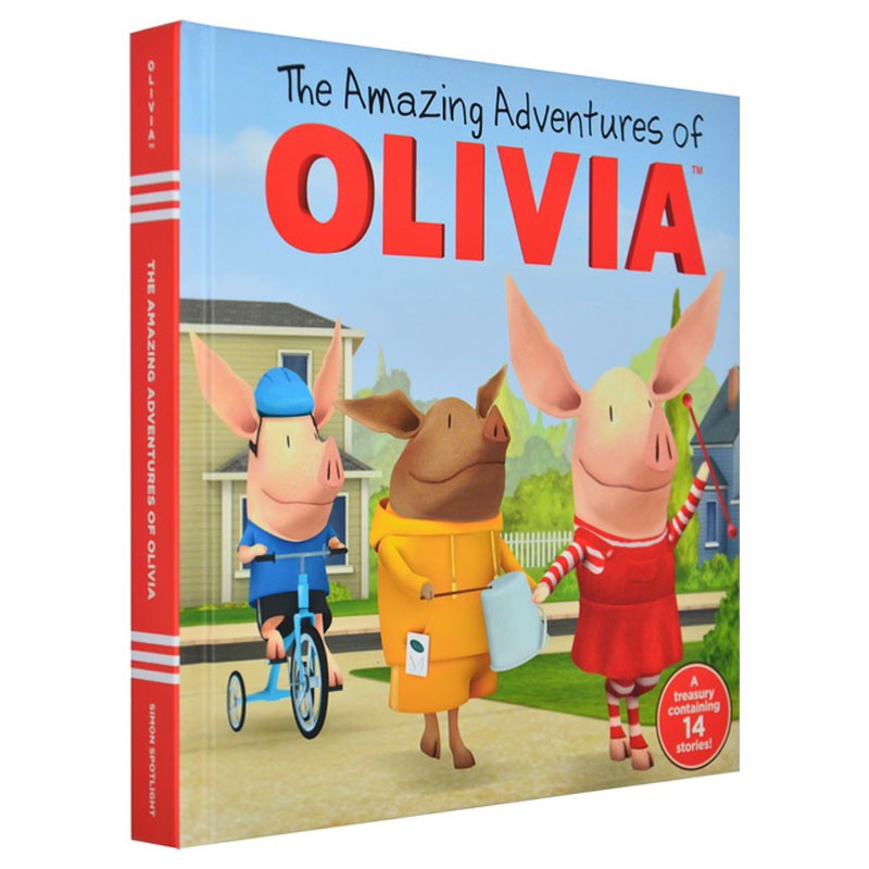 The Amazing Adventures of Olivia 奥莉薇14个故事精装合辑 英文原版