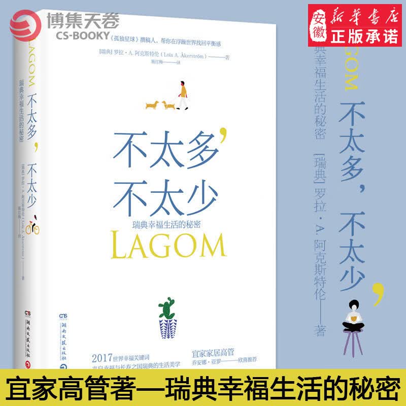 不太多 不太少 罗拉阿克斯特伦著 瑞典幸福生活的秘密 在极简主义和永无餍足之间 我们找到了佛系生活方式外国文学书籍
