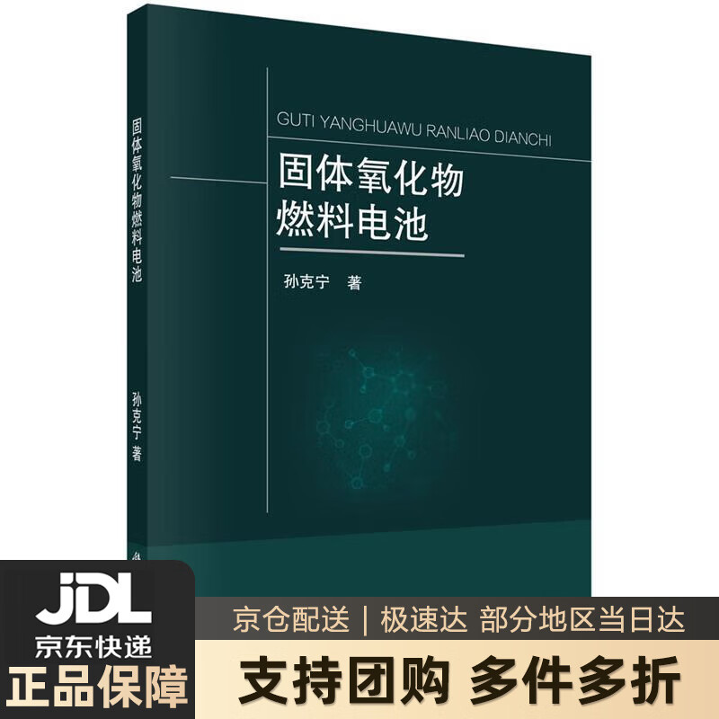 【 送货上门】固体氧化物燃料电池 孙克宁 科学出版社